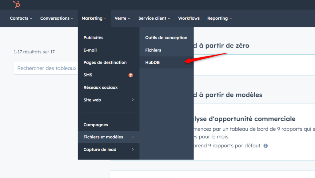Création de module personnalisé HubSpot : Produits Recommandés